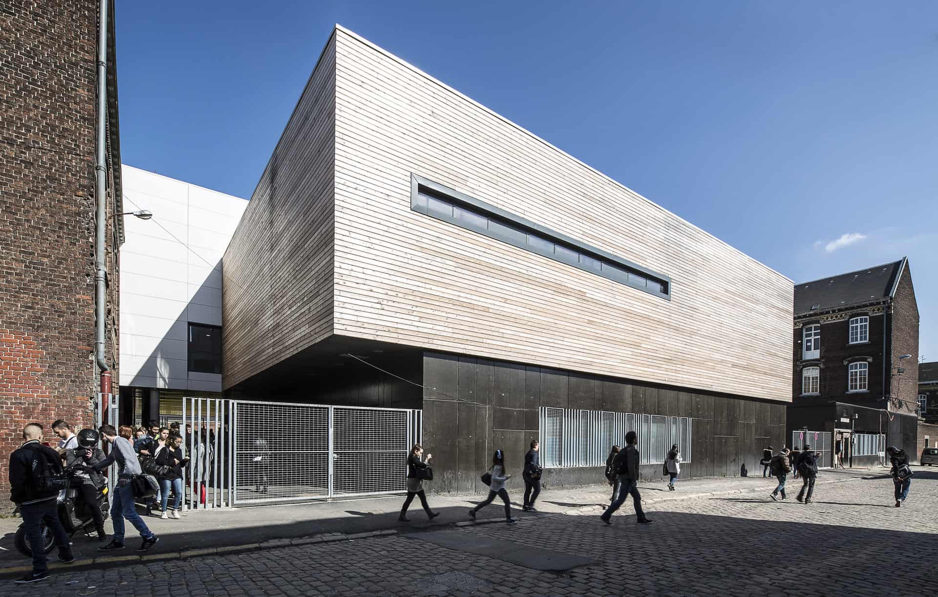 Restructuration du Lycée Gambetta à Tourcoing - RELIEF architecture