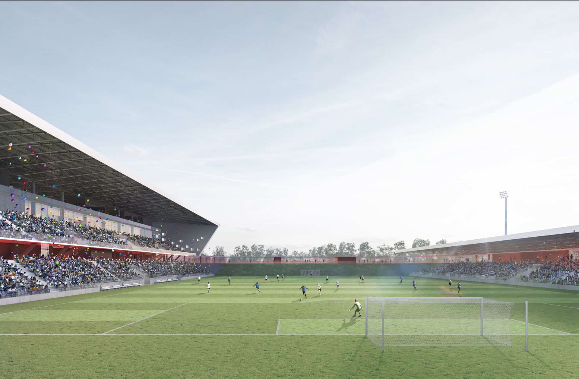 Restructuration du Stade Tribut à Dunkerque - RELIEF architecture